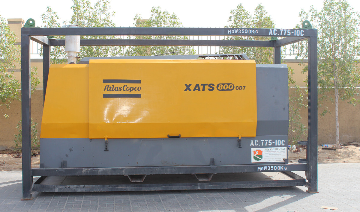 5000*2000*2000 Mm Convenient Air Compressor XATS800Cd Powerful and ...